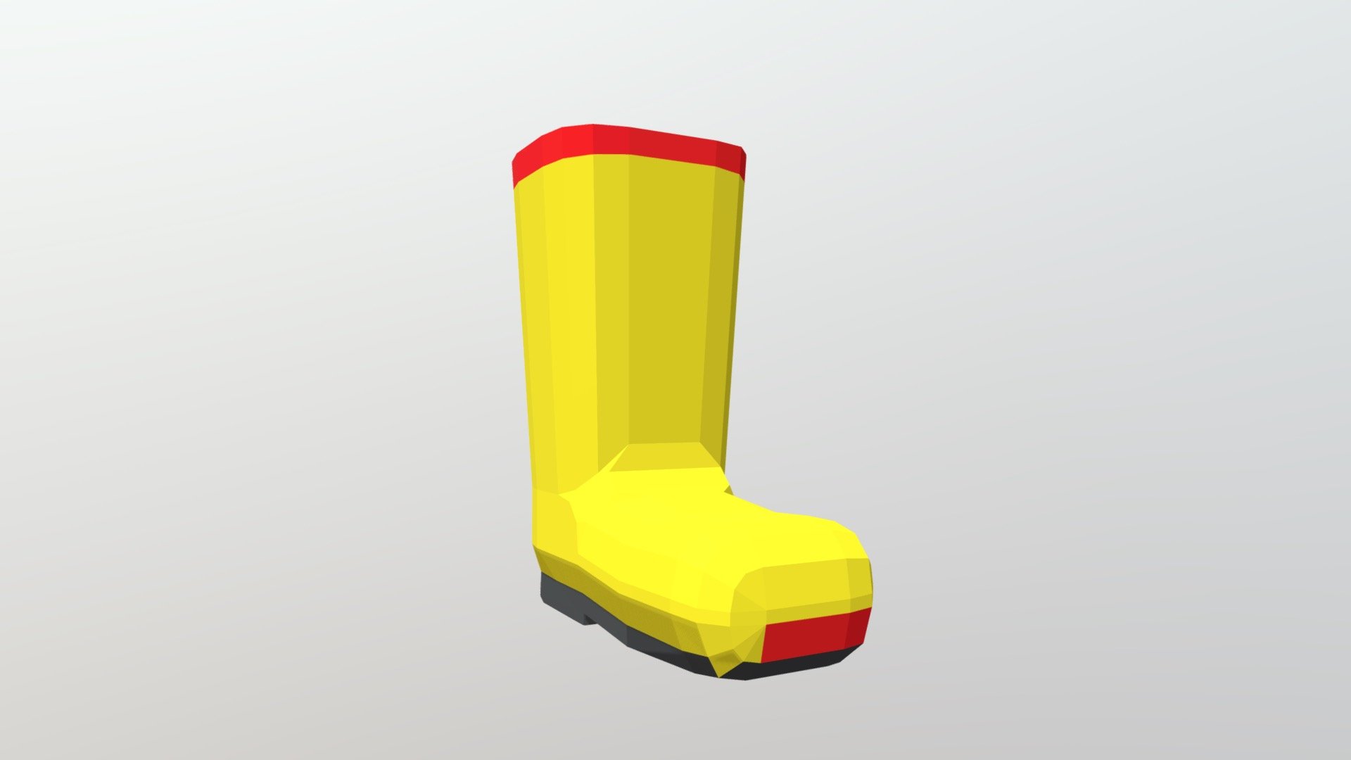 rubber-boot-from-poly-by-google - Download Free 3D model by Mylom ...