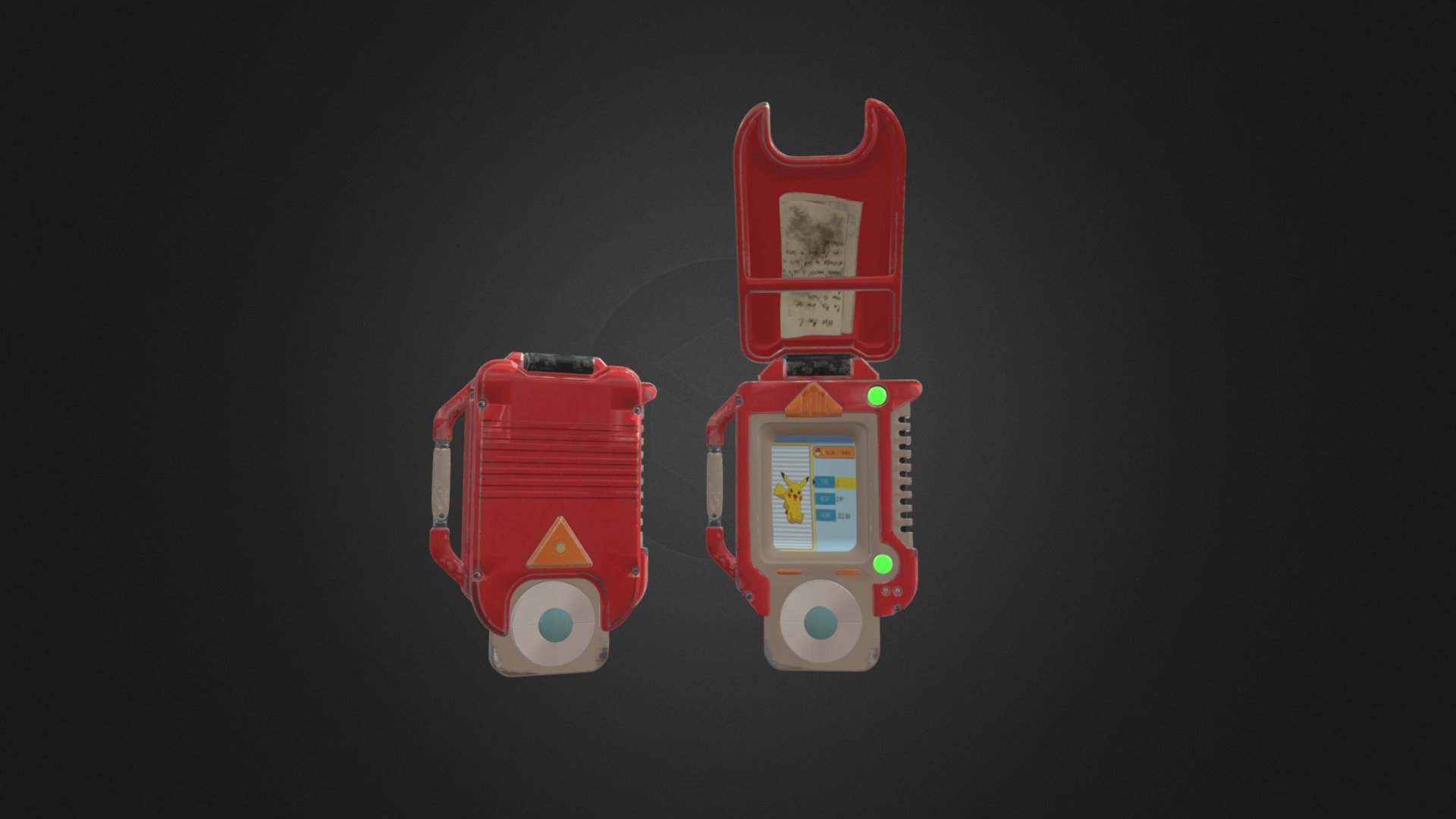 Pokedex - 3D model by wemake3d [0d1061e] - Sketchfab