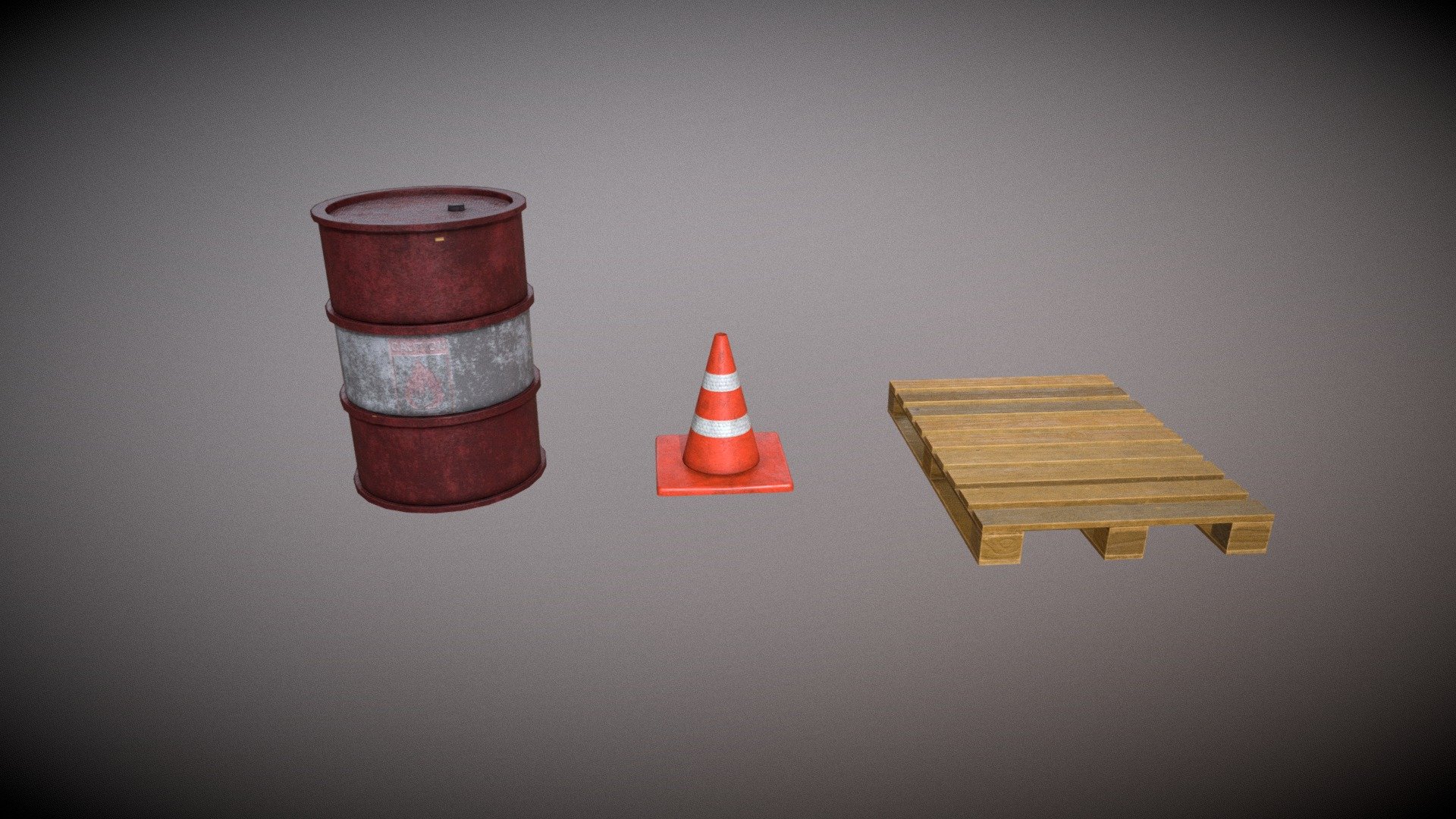 Industrial Assets, free to use - Download Free 3D model by BlueOxel ...