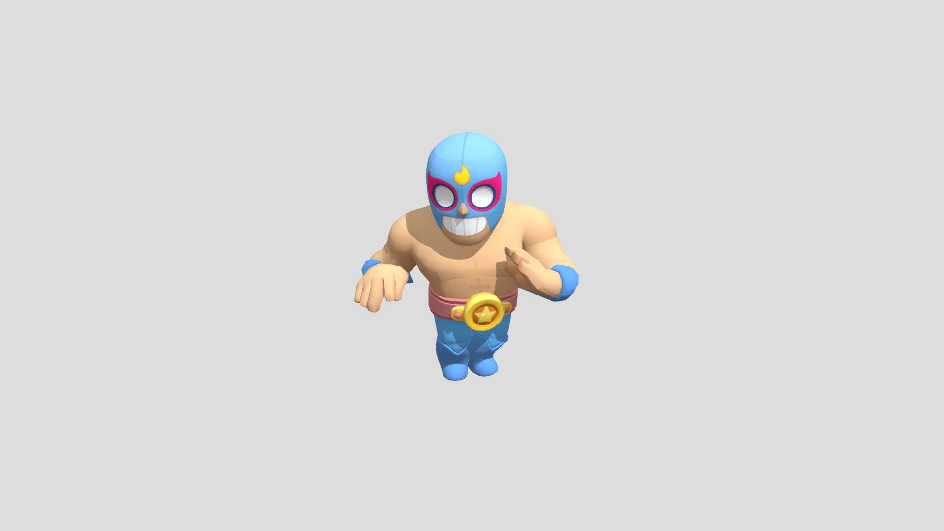 El Primo Brawl Stars Rumba Dancing - Download Free 3D model by 3D by ...