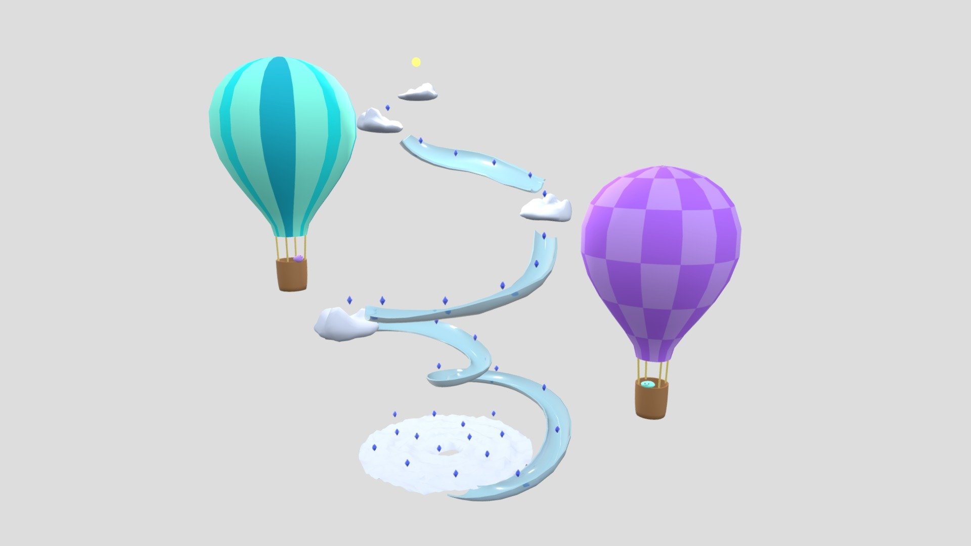 marble track - Download Free 3D model by Caize [0d15230] - Sketchfab