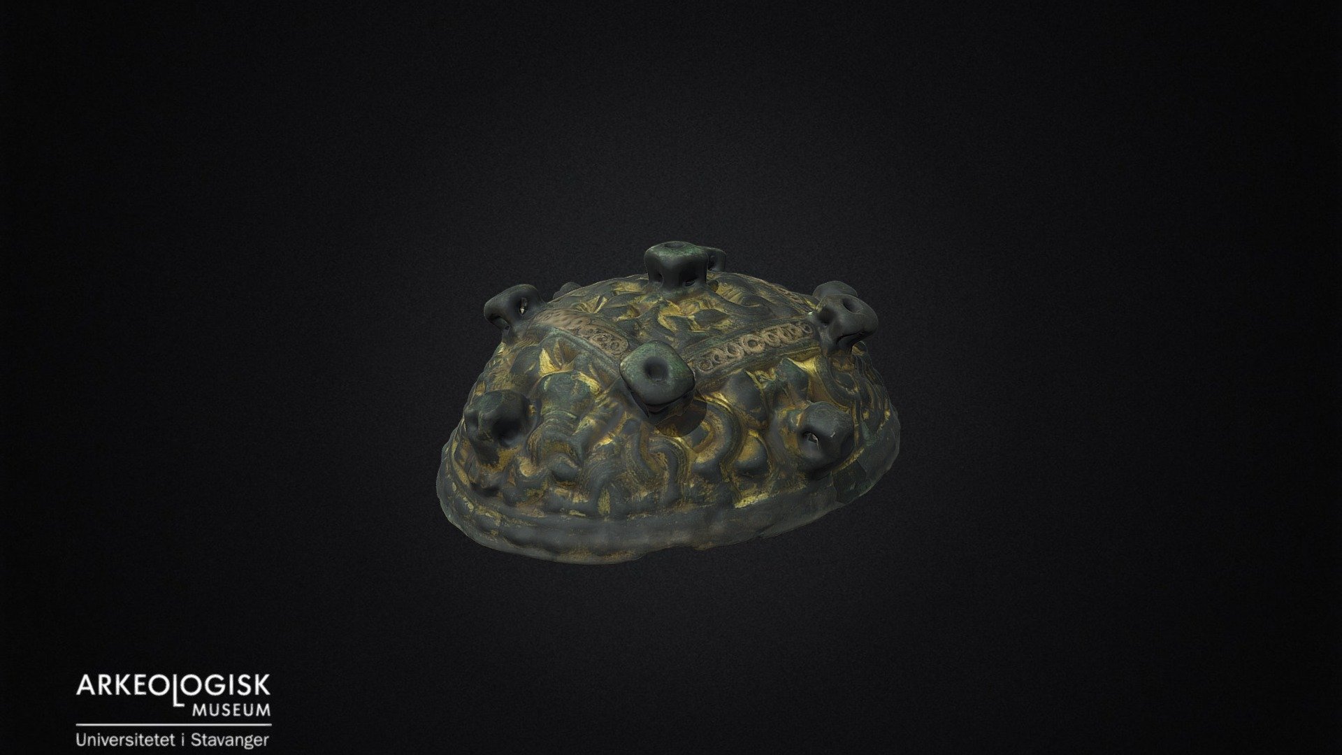 Tortoise brooch of bronze from the viking age. - Download Free 3D model ...