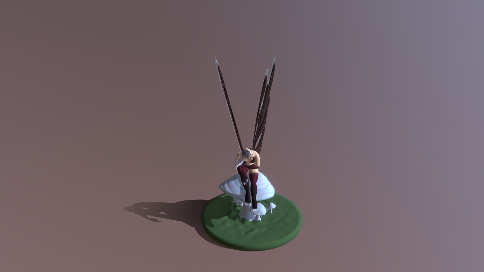Fairy DND Character Design - 3D model by mglartz [0d156af] - Sketchfab