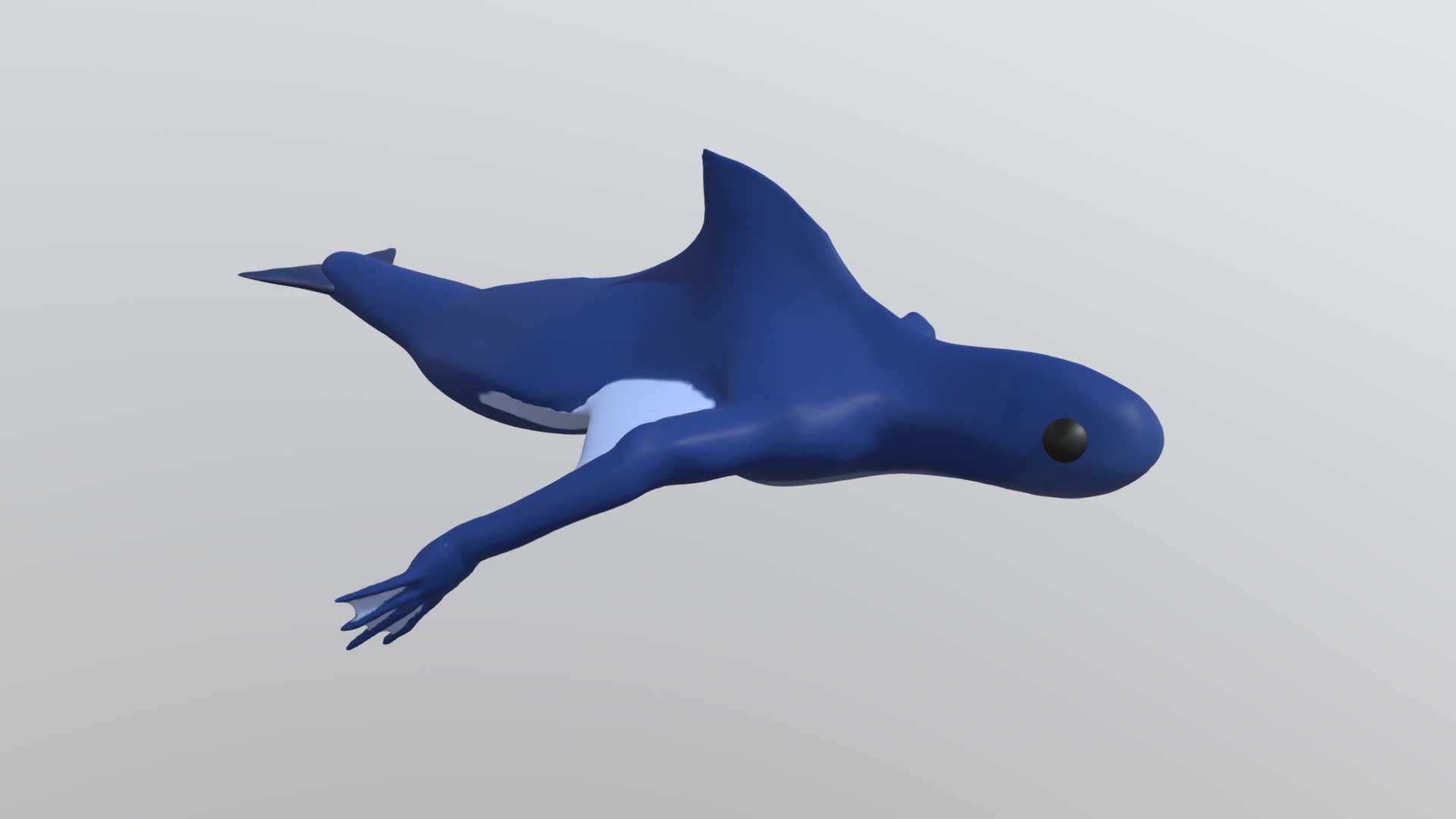 Sirenoid creature - 3D model by Cnidaria Béntica (@cnidariabentica ...