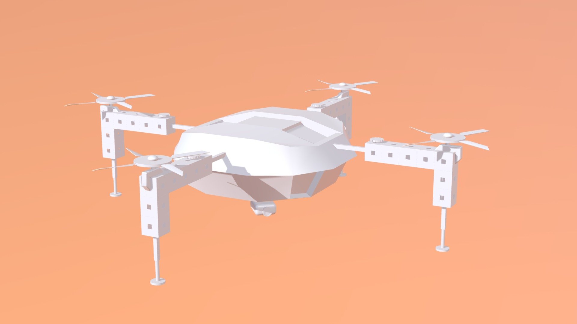 Drone - 3D model by alisontso [0d16ce8] - Sketchfab