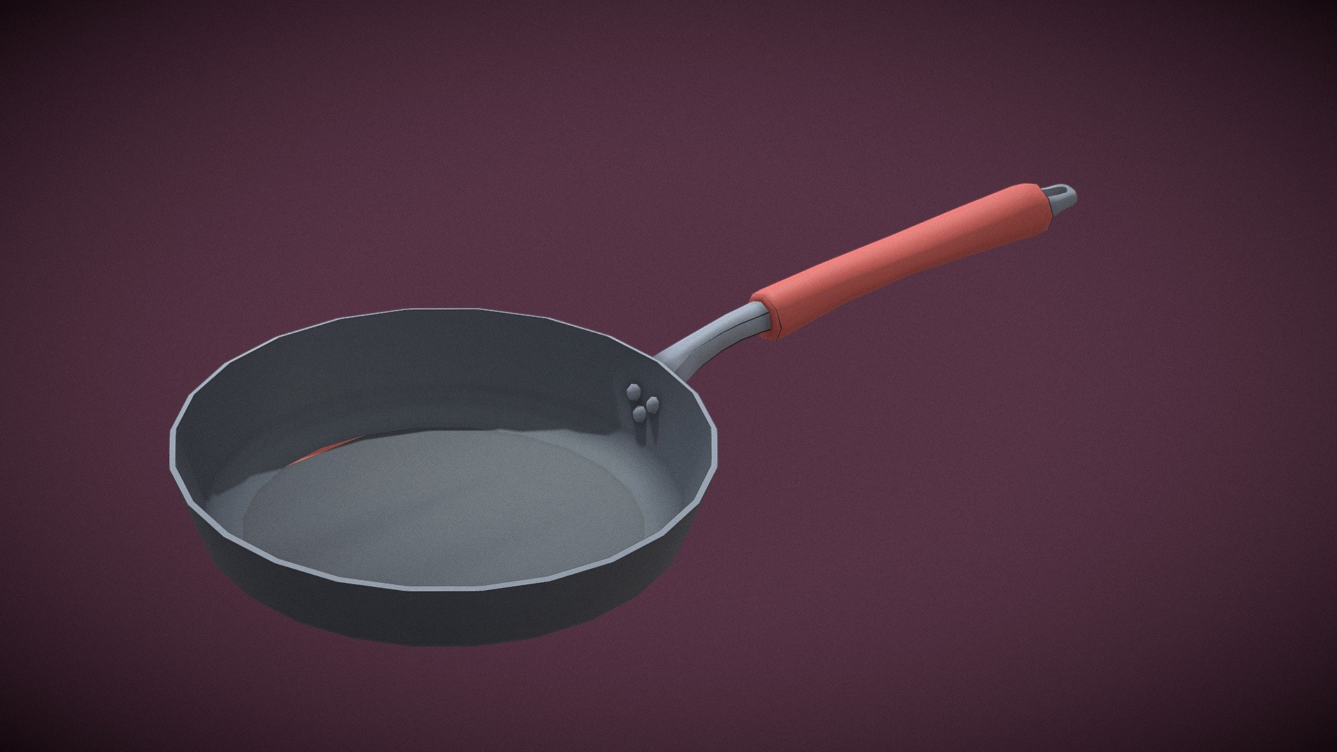Low Poly Frypan - Download Free 3D model by maxk3 (@kovmax3663 ...
