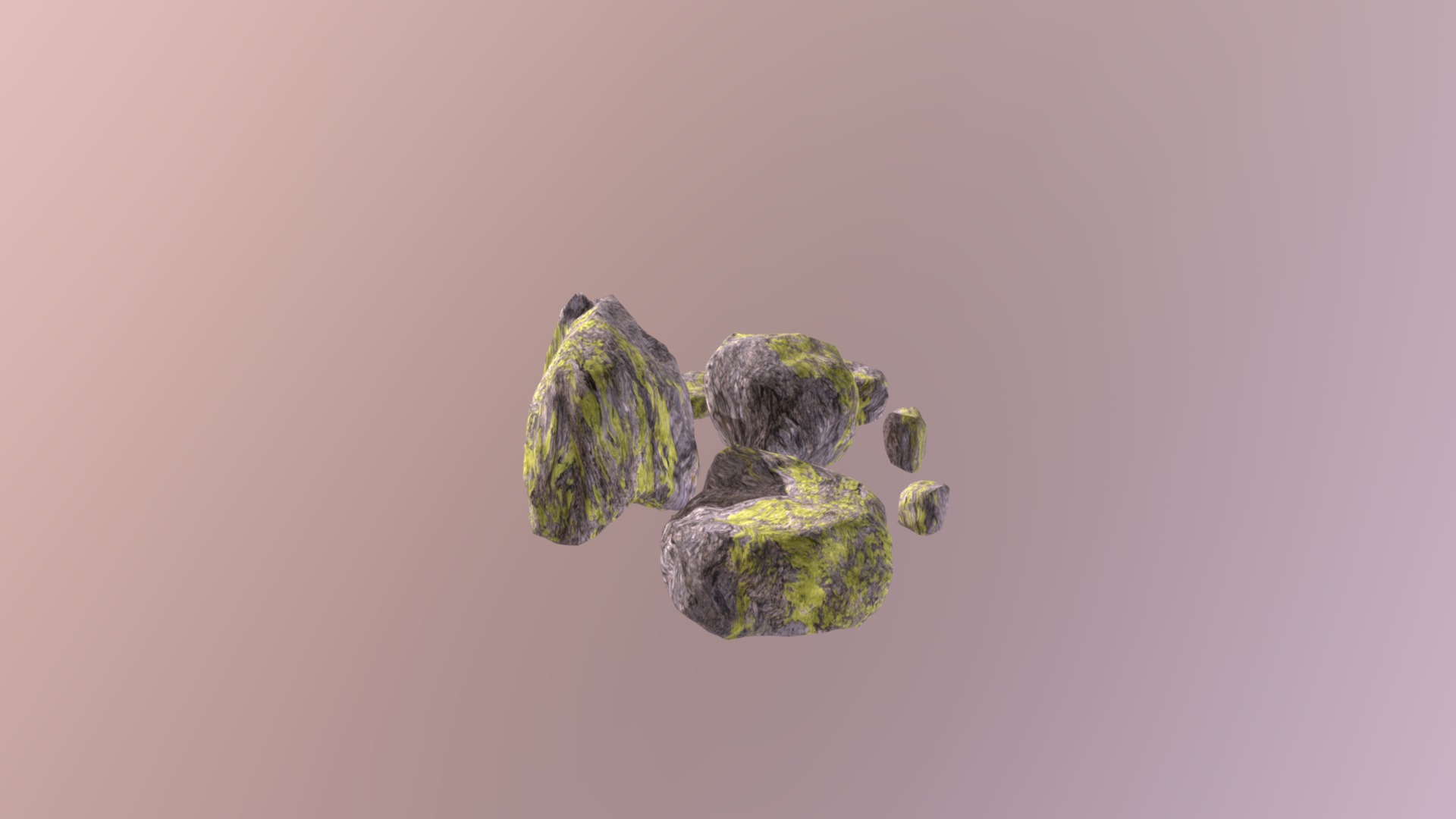 Group of Rocks - 3D model by ParkerJLloyd [0d19fea] - Sketchfab