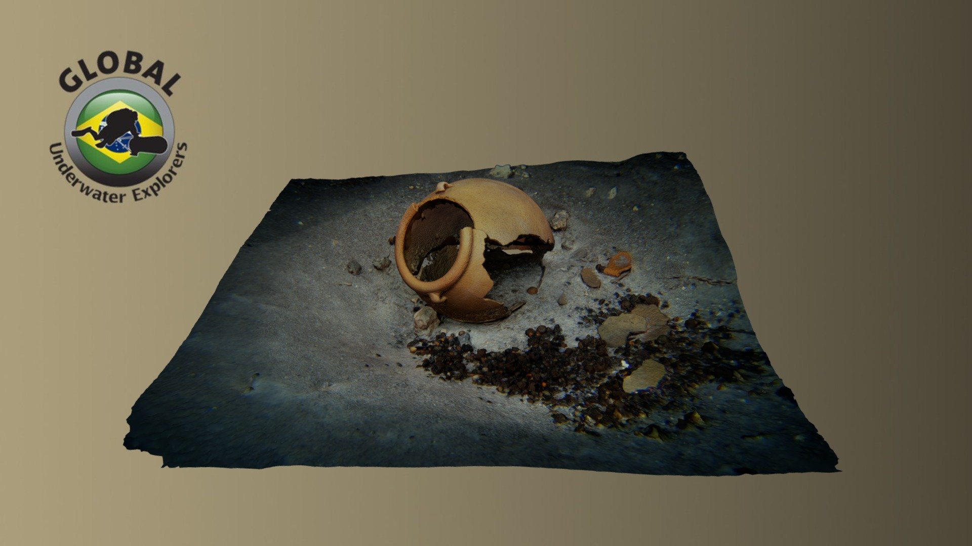 Mayan Jar - 3D model by Sergio Rhein Schirato (@schirato) [0d1a6ea ...