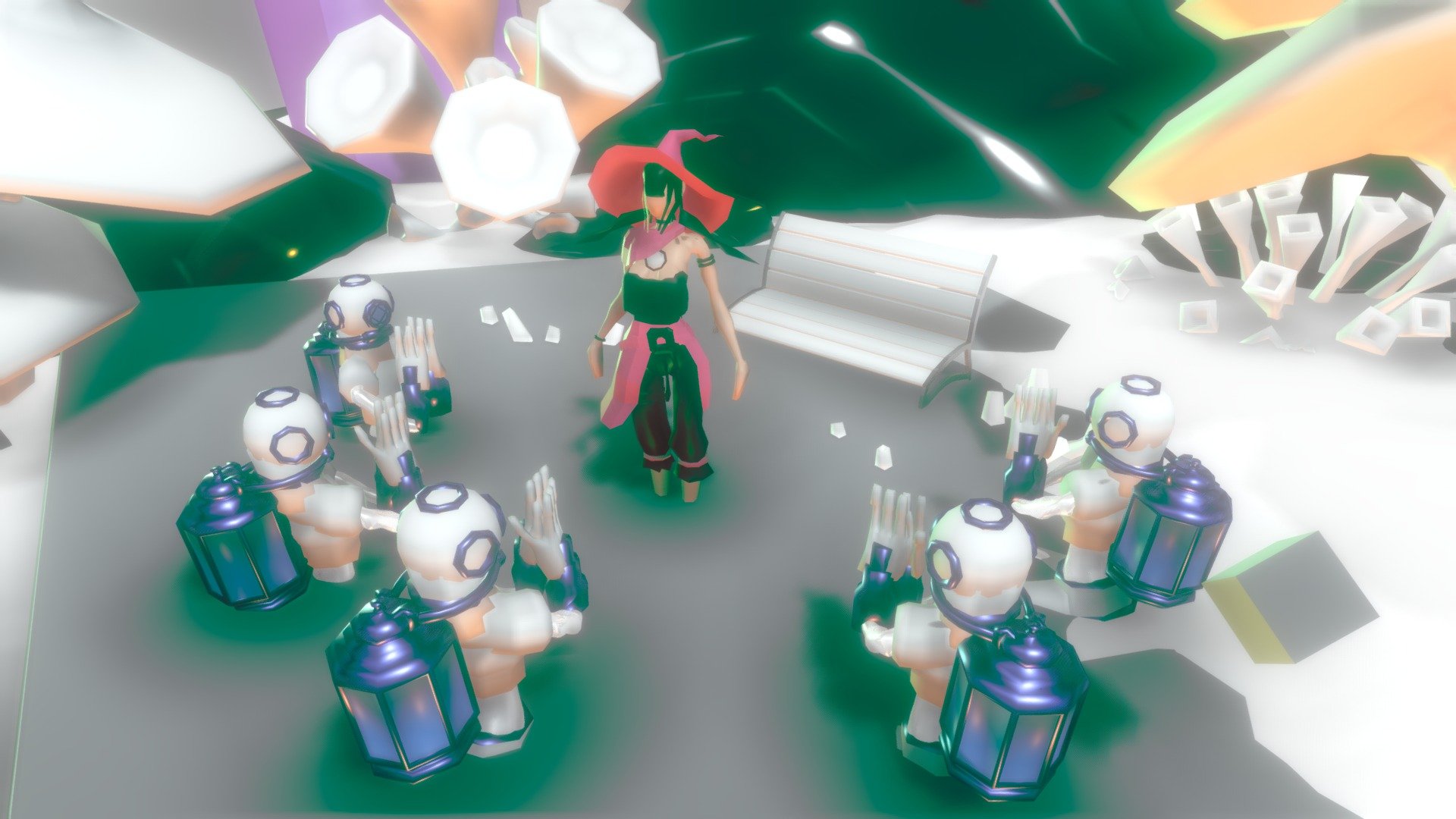 Witch- Project - 3D model by nanchark [0d1a852] - Sketchfab