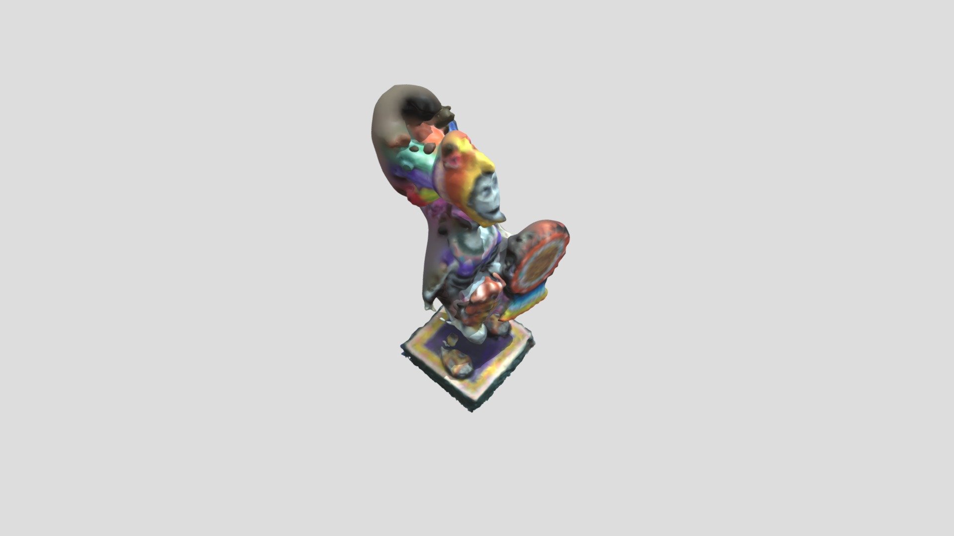 Aztec figure - Download Free 3D model by akareg [0d1c445] - Sketchfab