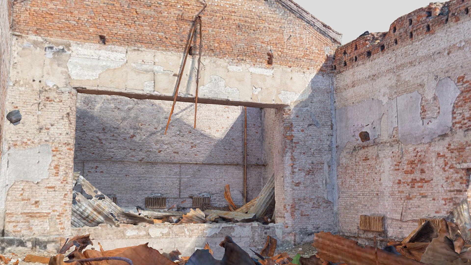 Destroyed House of Culture in Ivanivka, Ukraine - 3D model by yaro.pro ...