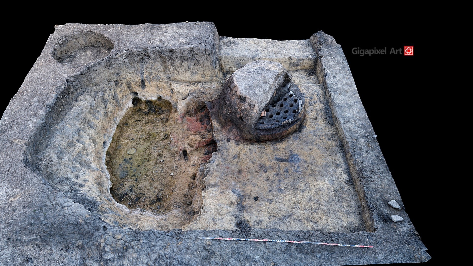 Roman pottery kiln, Șura Mică (SB), Romania - 3D model by Calin Suteu ...