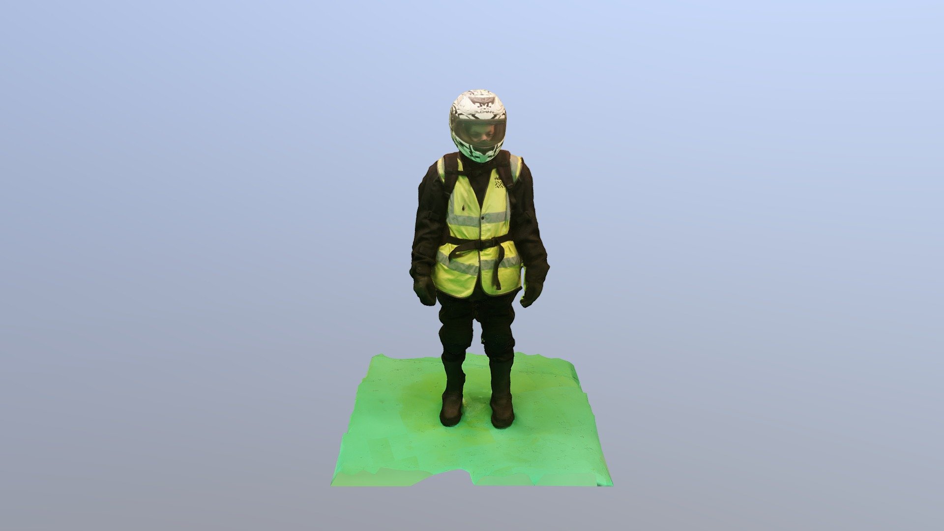 CDC Motorcycle Rider PPE - 3D model by Masterwork Studio (@MWStudio ...