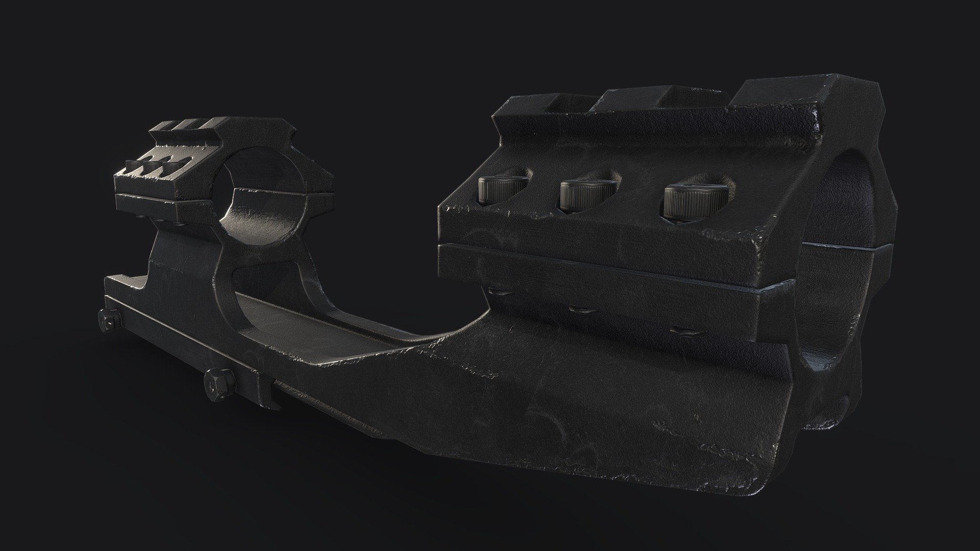 Scope Mount - 3D model by Bram van Hoof | 🇳🇱 (@BramvH) [0d1ee4c ...