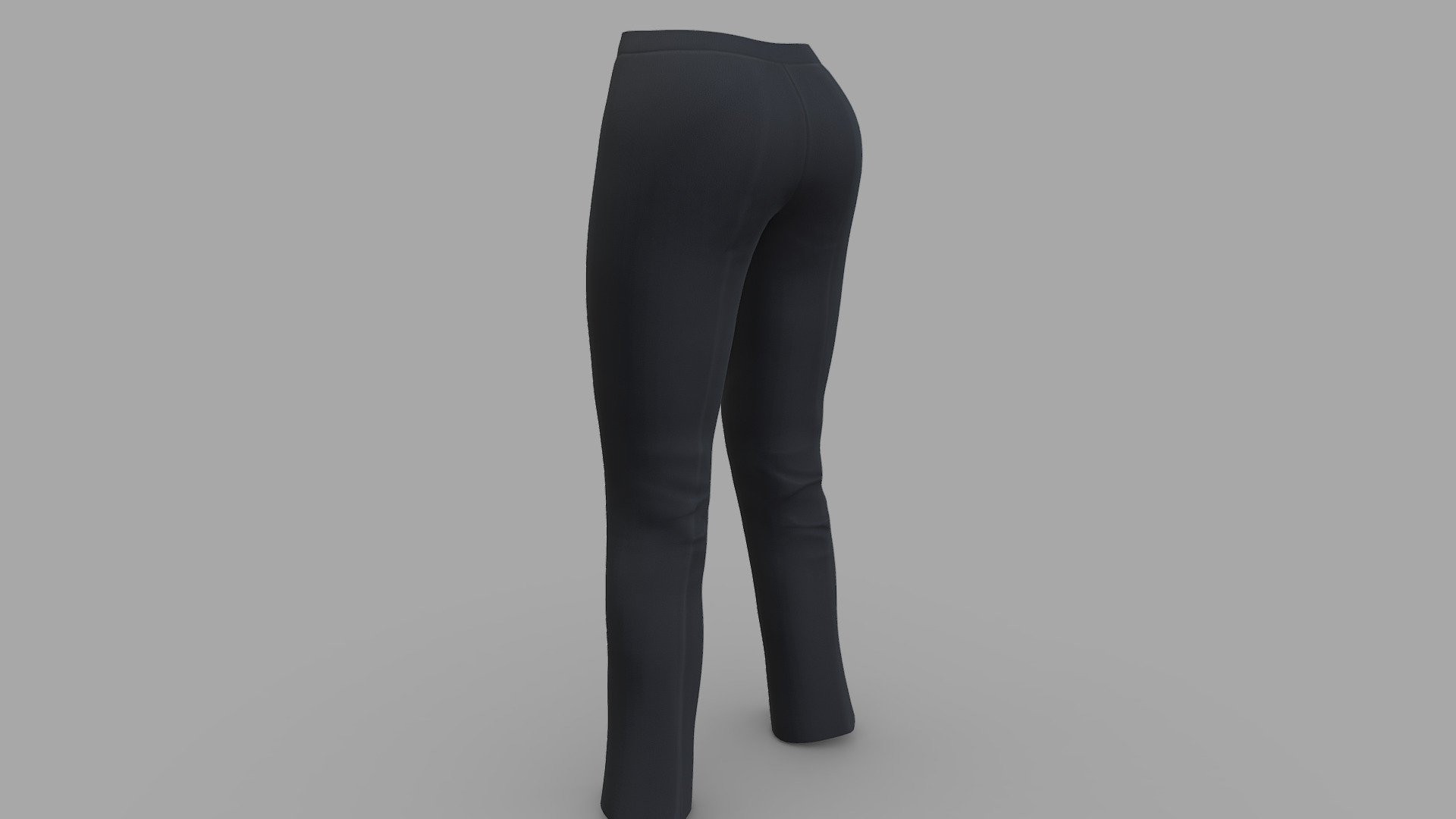 Female Formal Black Trousers - Buy Royalty Free 3D model by 3dia ...