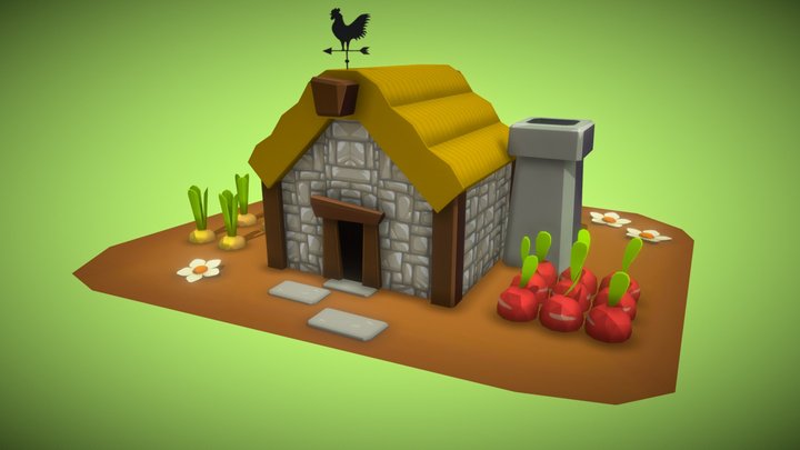 Farmhouse 3D models - Sketchfab