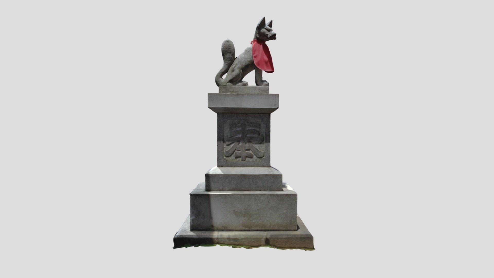 Komainu Ungyo at Toyosakainari Shrine - 3D model by hirokuni yamashita ...