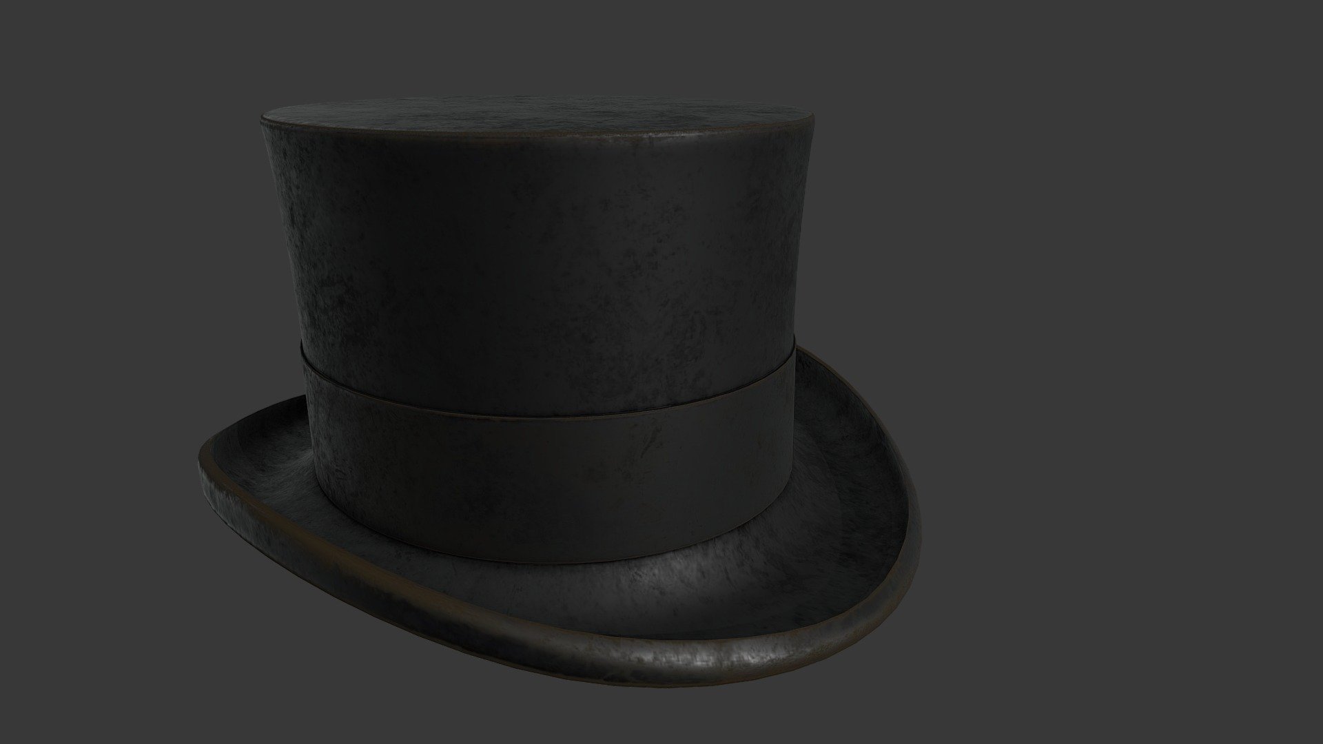top hat black - Buy Royalty Free 3D model by cikameja [0d23711 ...