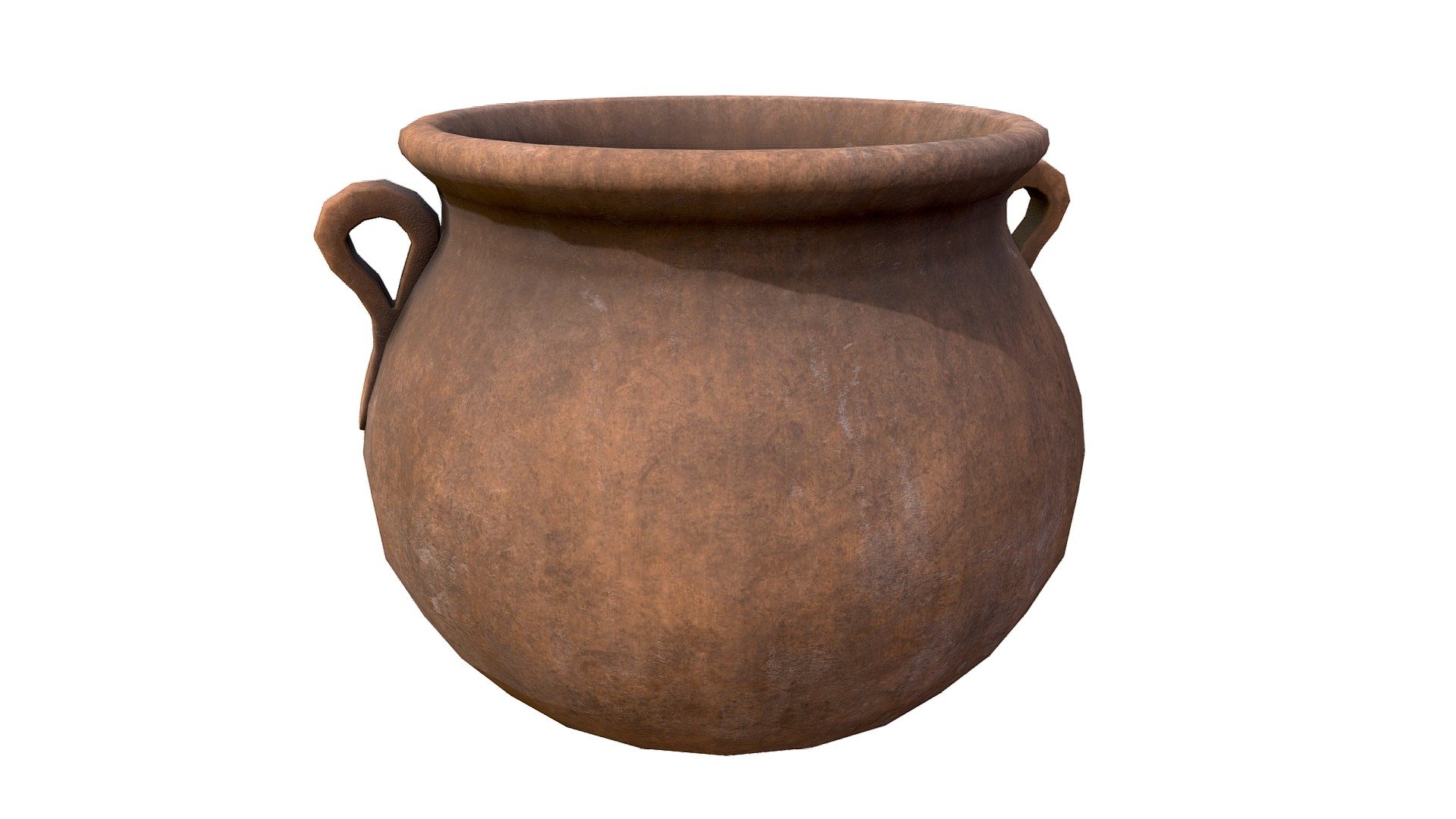 Ceramic Pot (Low Poly, Game Ready) - 3D model by LiveToWin34 [0d23c5d ...