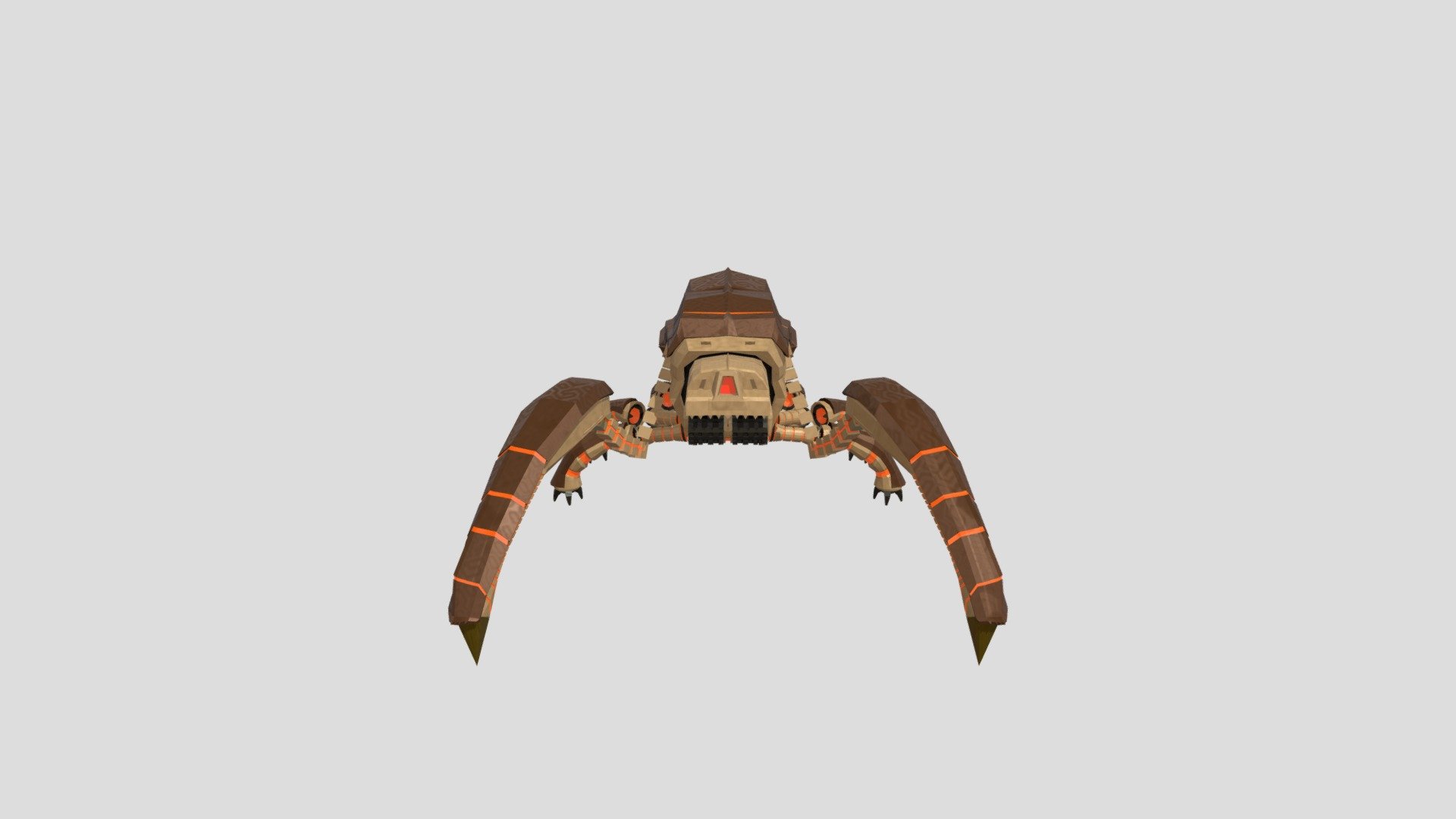 Robo-Glyphid - Download Free 3D model by Andrew Finch (@mr.potatopatato ...