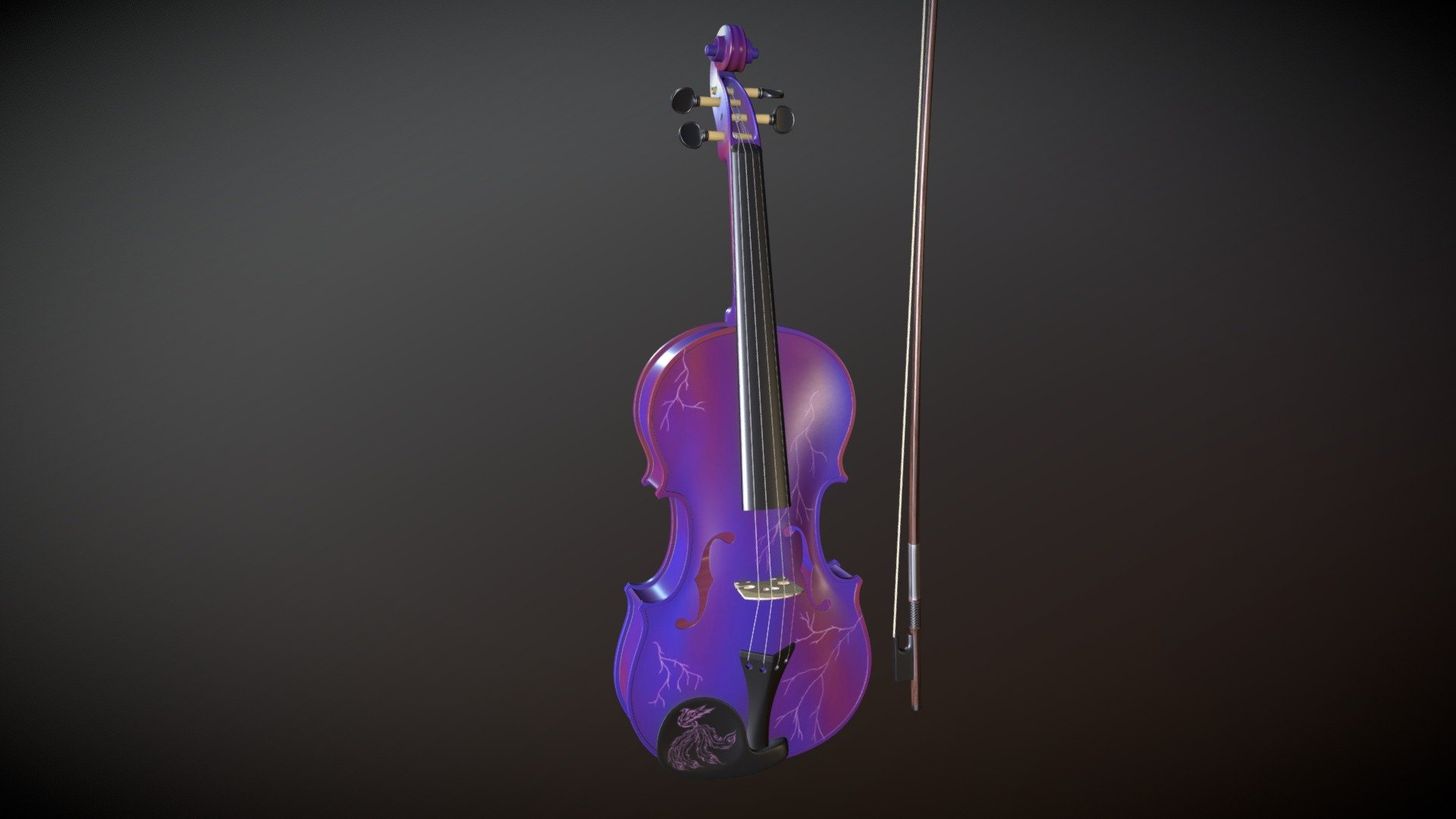 Violin Home Work - 3D model by VeTaS90 [0d265fe] - Sketchfab