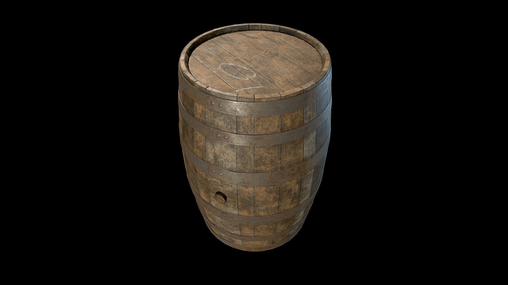 Barrel whiskey - Download Free 3D model by vadim92.34 [0d2768a] - Sketchfab
