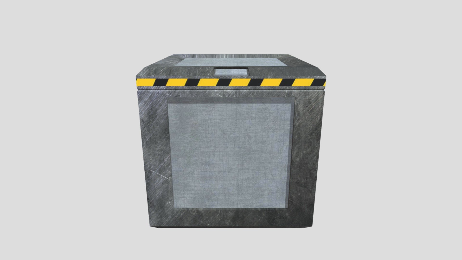 industrial metal box - 3D model by exotron5 [0d27a3e] - Sketchfab