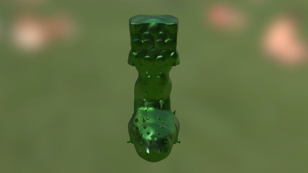 Stylized creeper - Download Free 3D model by thatdude450 [0d28501 ...