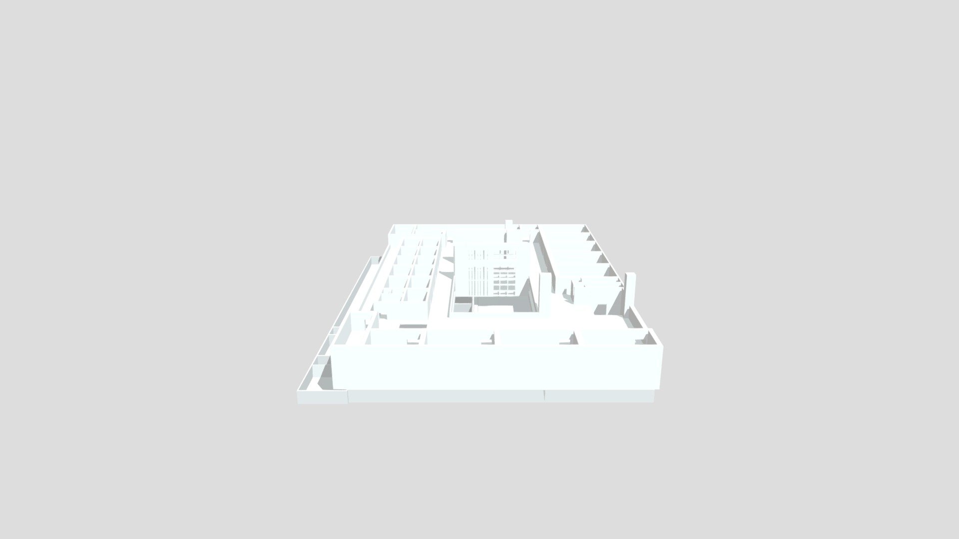 Full 1 Gedung - 3D model by cinta (@barqisss) [0d294ab] - Sketchfab