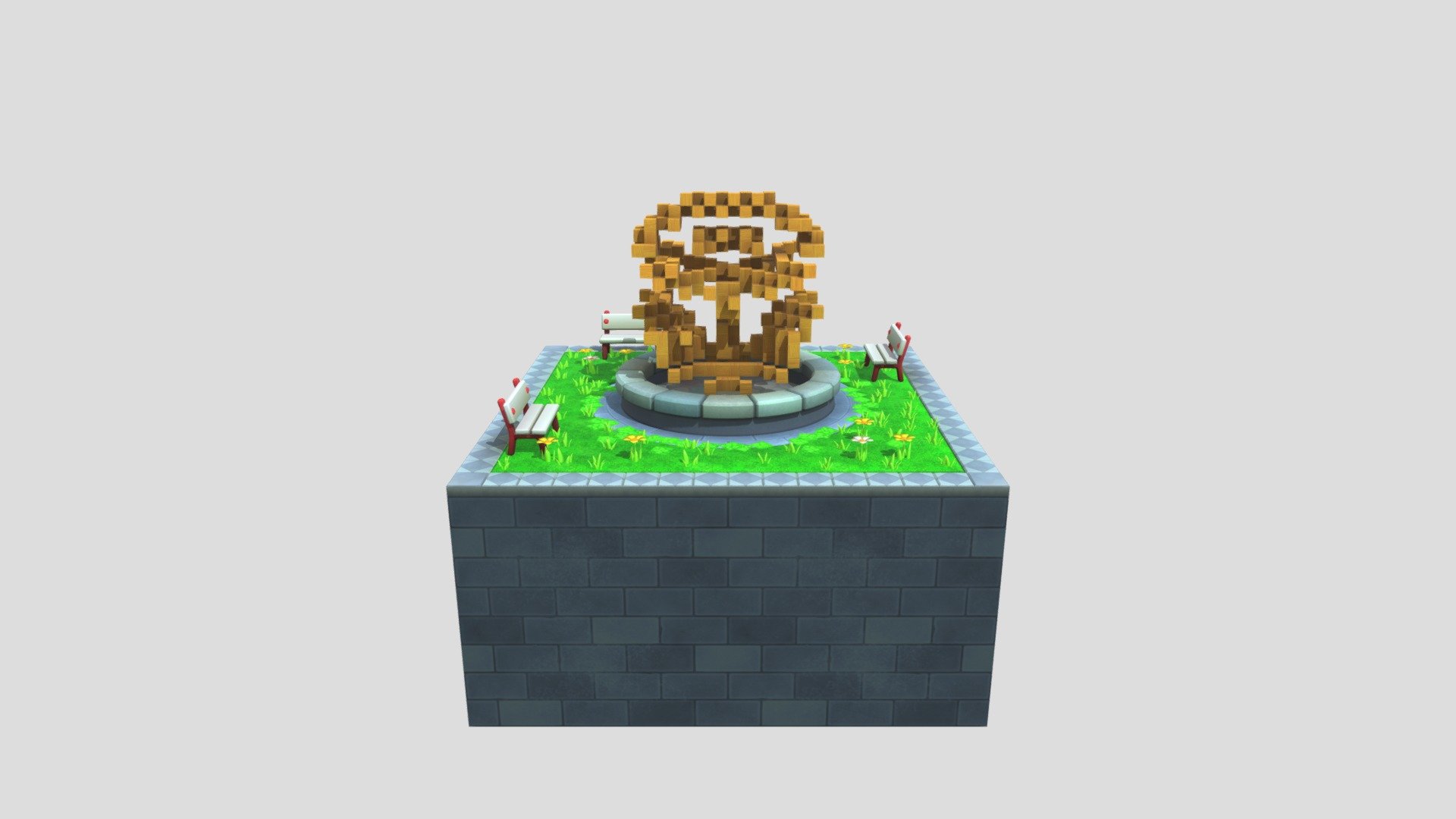 Captain Toad Treasure Tracker - Statue Illusion - Download Free 3D ...