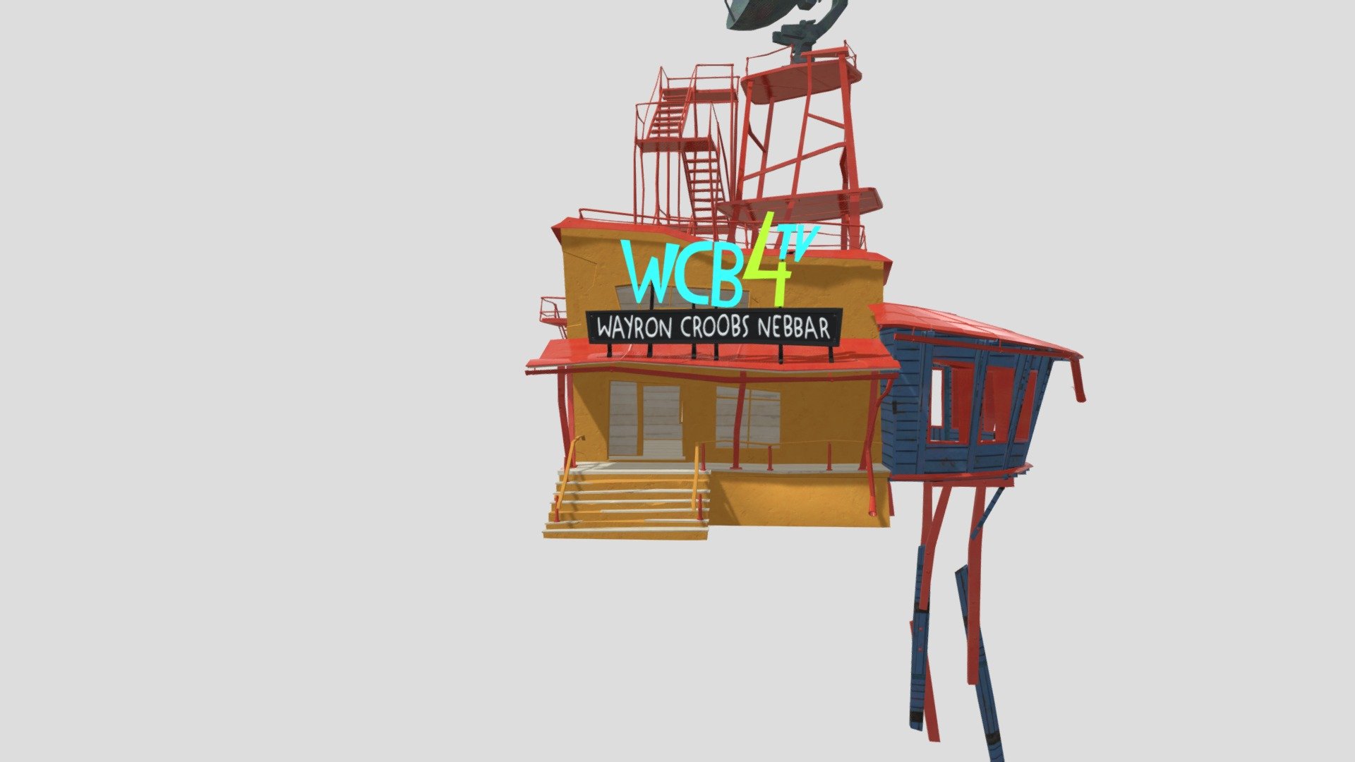 Quentin's Office - Download Free 3D model by irons3th [0d2b26d] - Sketchfab