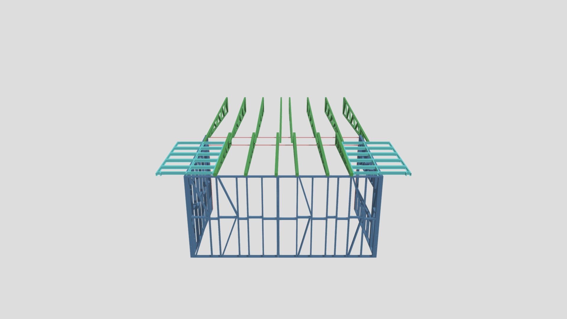 Music Room Extension - Download Free 3D model by Tuff Truss & Frames ...