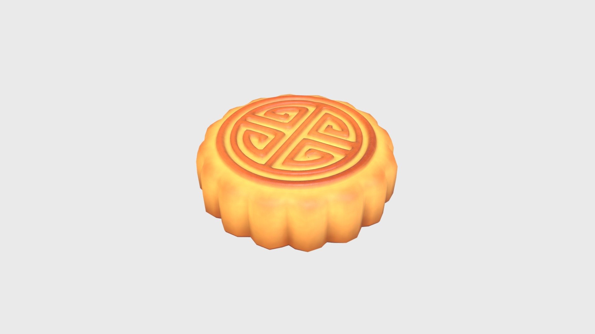 Moon Cake - Buy Royalty Free 3D model by bariacg [0d2f1f6] - Sketchfab ...