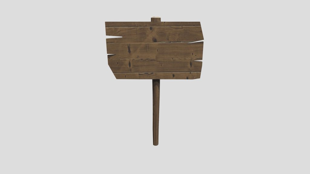 wooden signs - A 3D model collection by elenitsakou4 - Sketchfab