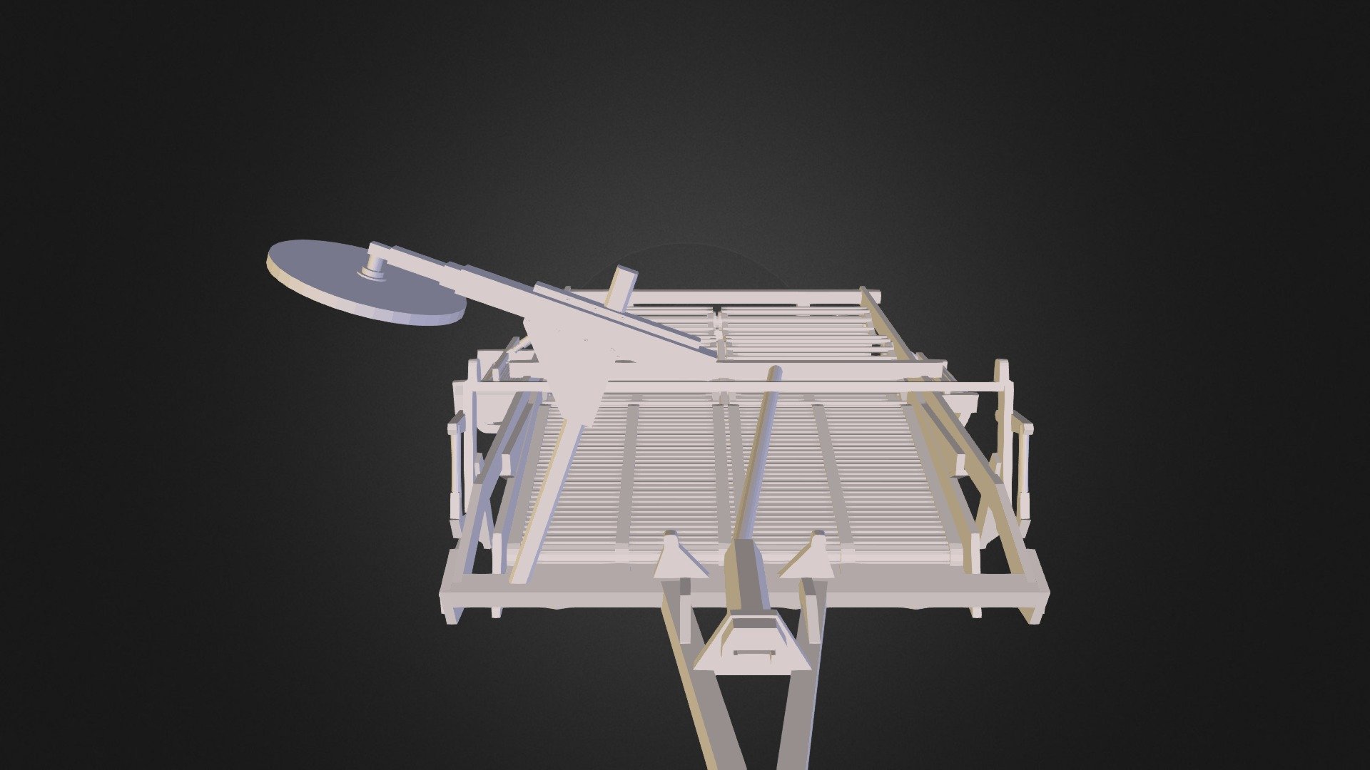 Spudnik Windrower - 3D model by spudmax [0d2fd52] - Sketchfab