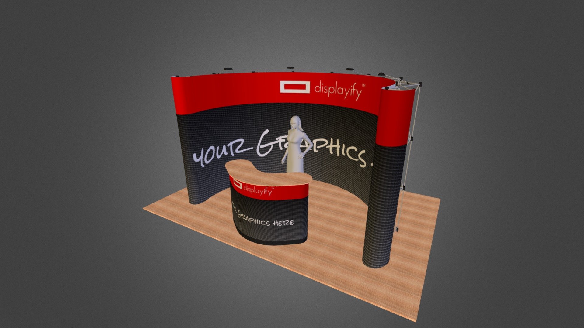 Expand 2000 - C Shape kit1 - 3D model by displayify [0d30b76] - Sketchfab