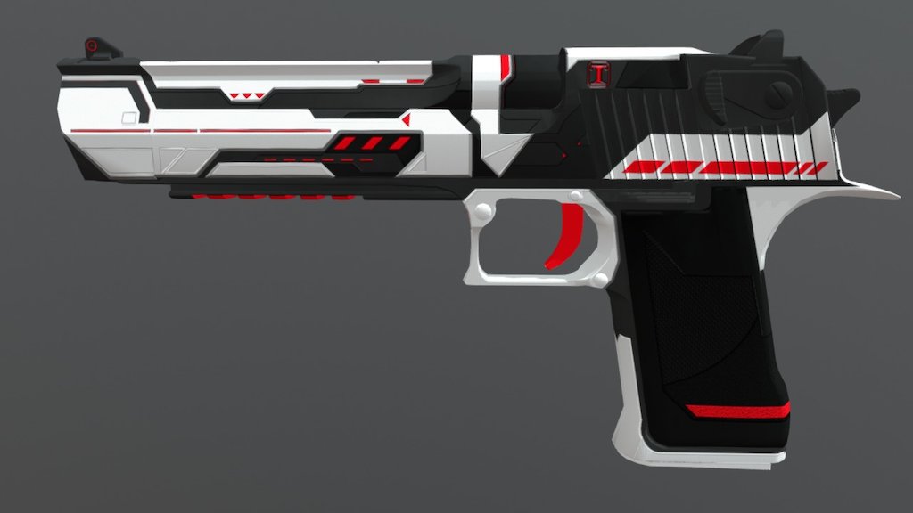 Tiiptree Deagle - 3D model by dommy_art [0d3250f] - Sketchfab