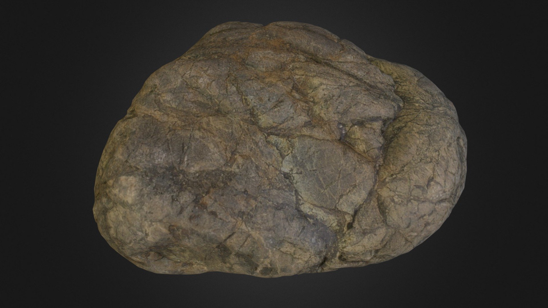 Small detailed rock 1 - 3D model by 604scans [0d32bf2] - Sketchfab