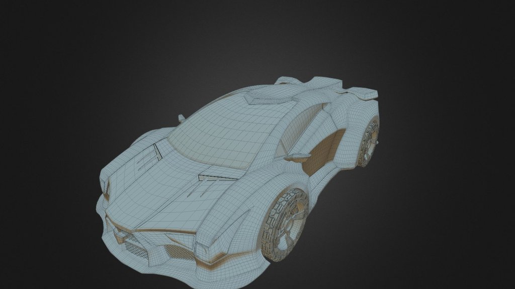 SUPERCAR - 3D model by hugo castaño (@vgxfv3567_) [0d35491] - Sketchfab