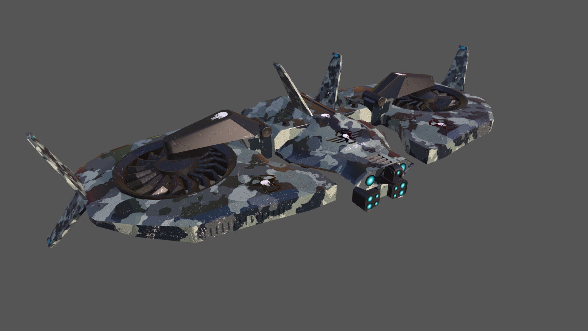 C4 Drone - 3D model by glauber.rohrig [0d374ce] - Sketchfab