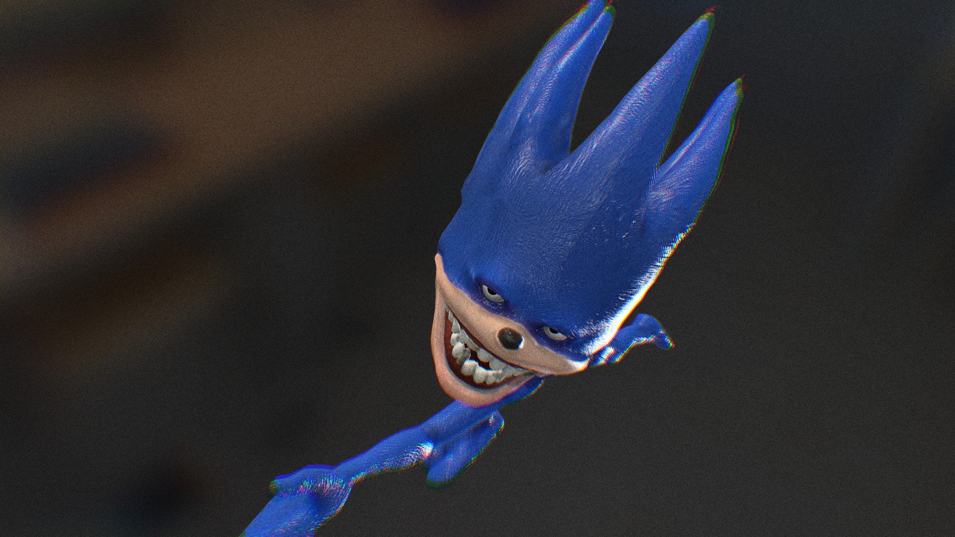 Shin Sonic - 3D model by XRX (@xerxes6696) [0d3790a] - Sketchfab