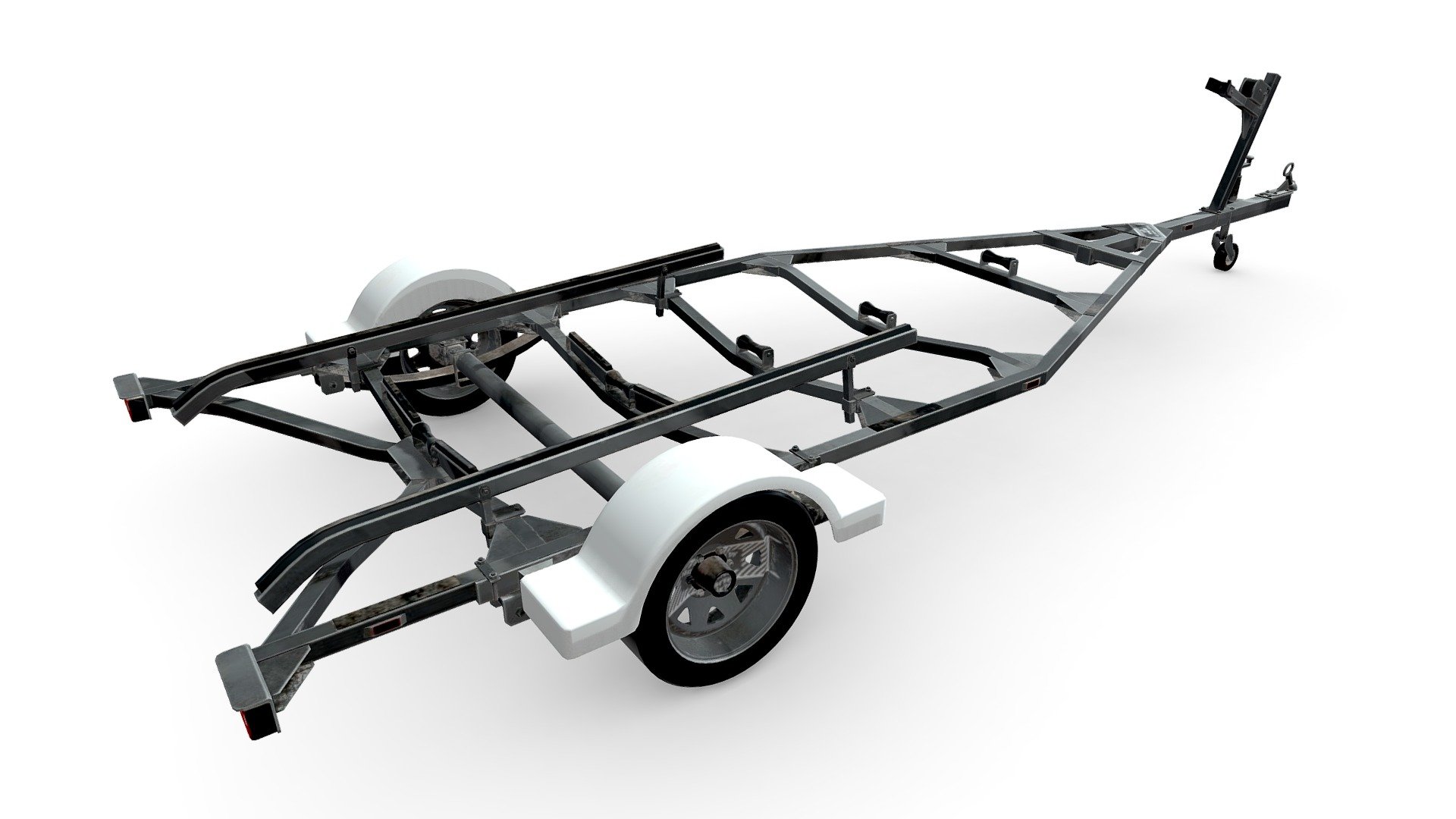 Boat Trailer - Buy Royalty Free 3D model by IgYerm (@IgorYerm) [0d38fbd ...