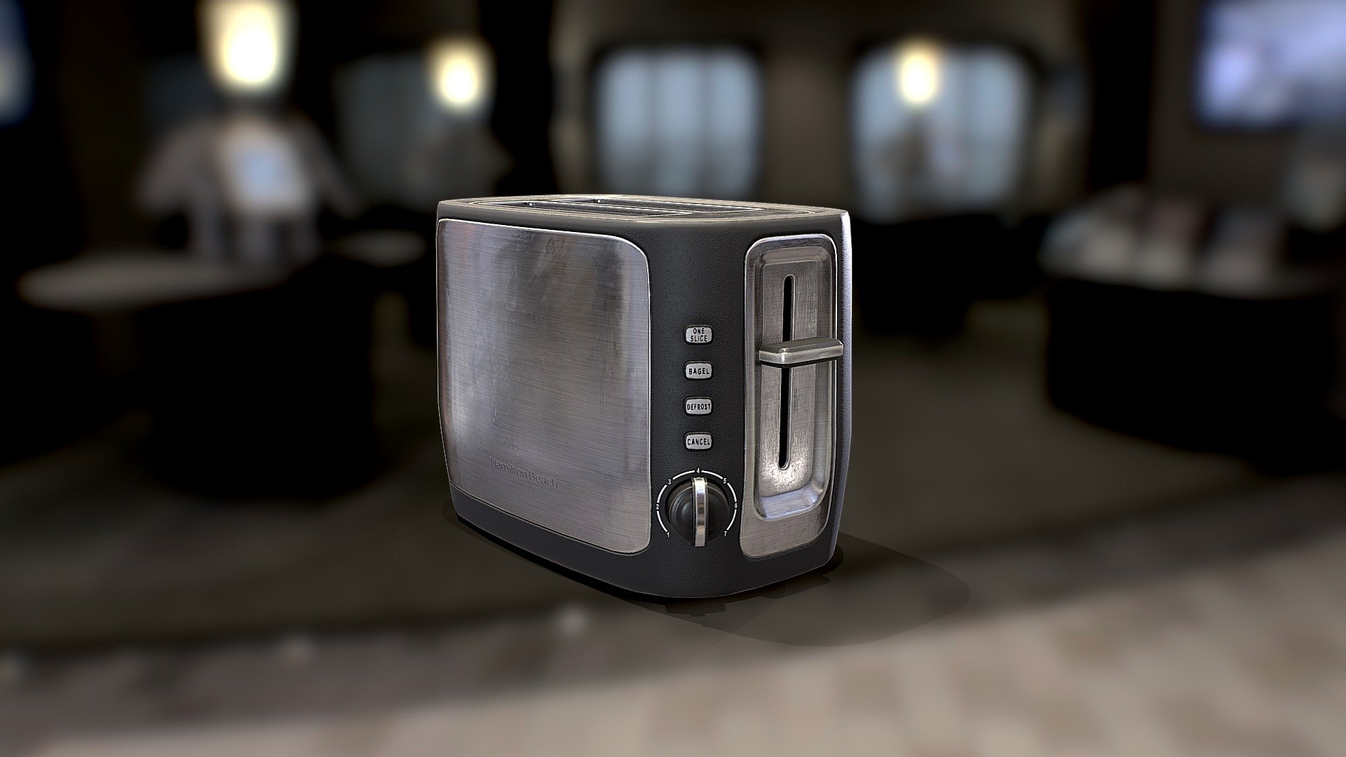toaster - Download Free 3D model by AtTheSpeedOf [0d39352] - Sketchfab