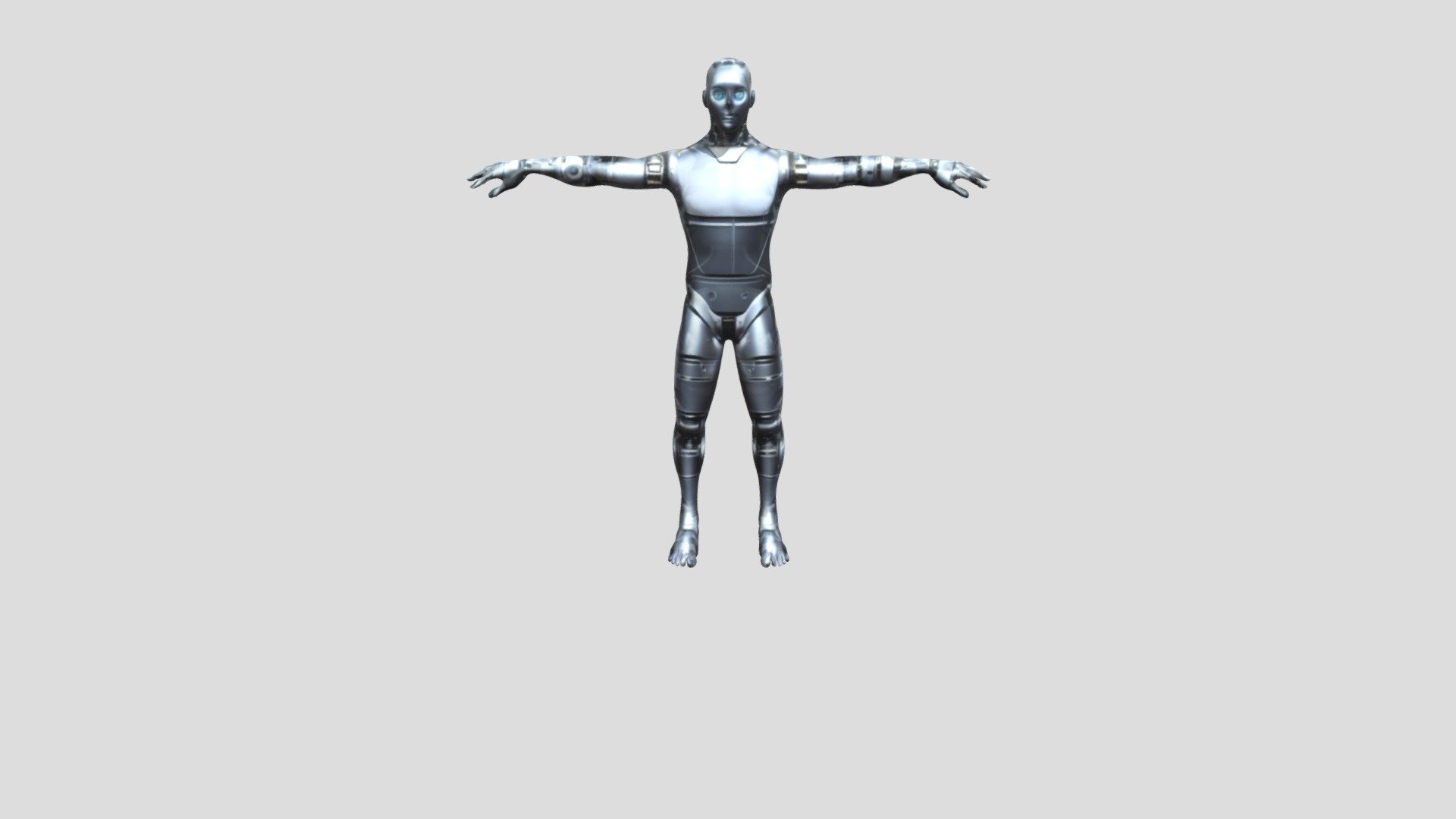Humanoid Robot - 3D model by carson.chuny [0d39573] - Sketchfab