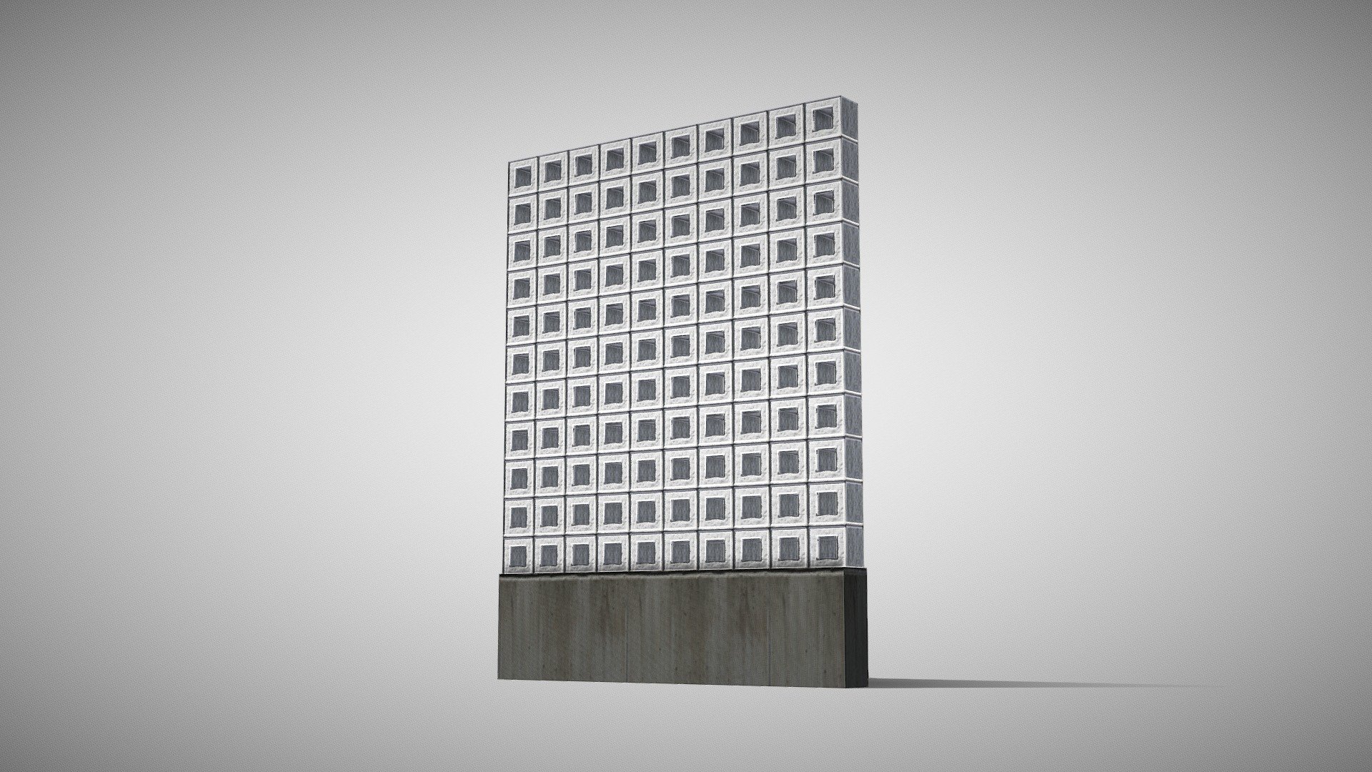 CB_Wall-CB4P02 - 3D model by SUGINOKO [0d398ac] - Sketchfab