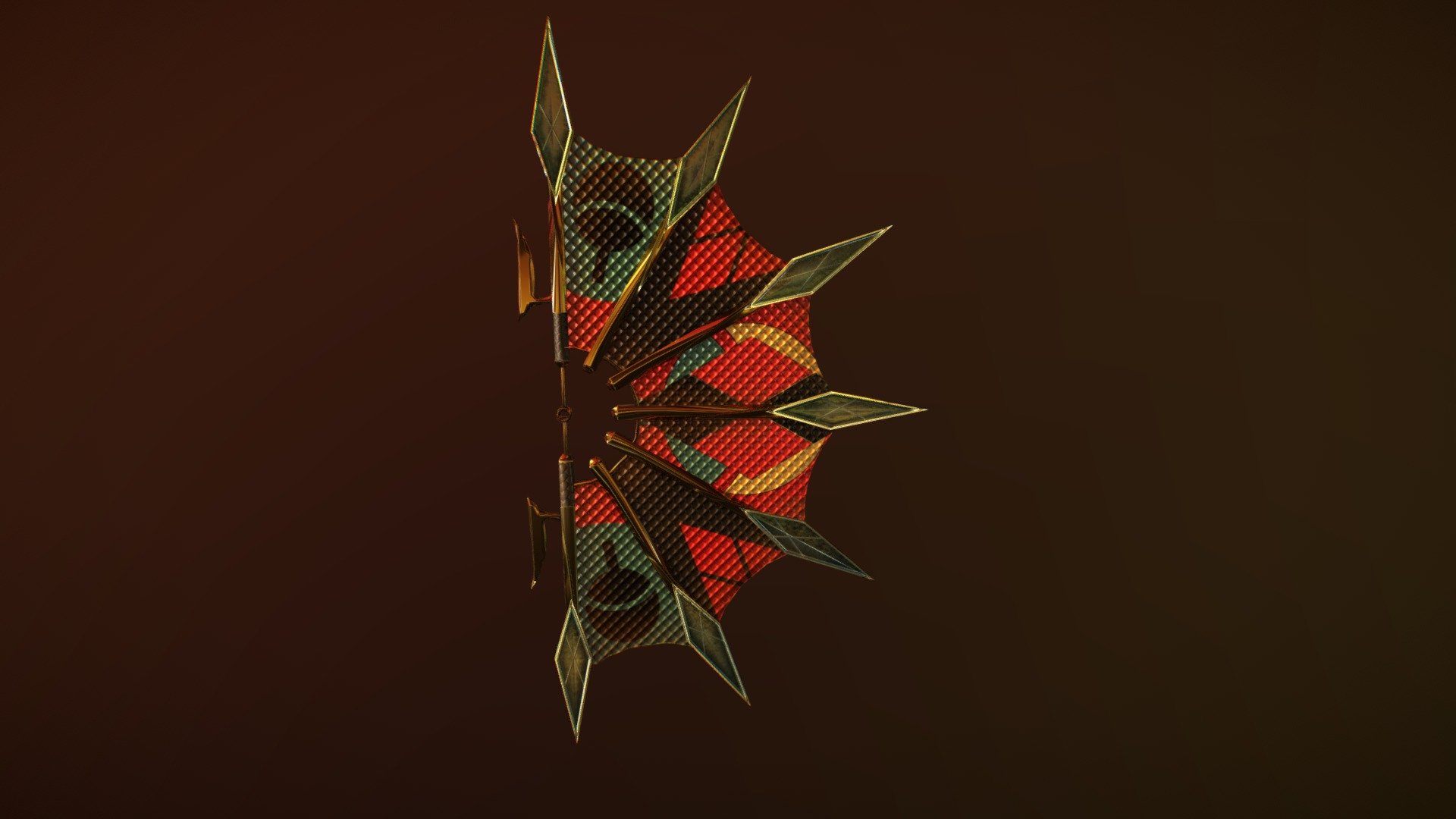Fan Red - 3D model by ? (@Yeuxkai) [0d3a500] - Sketchfab