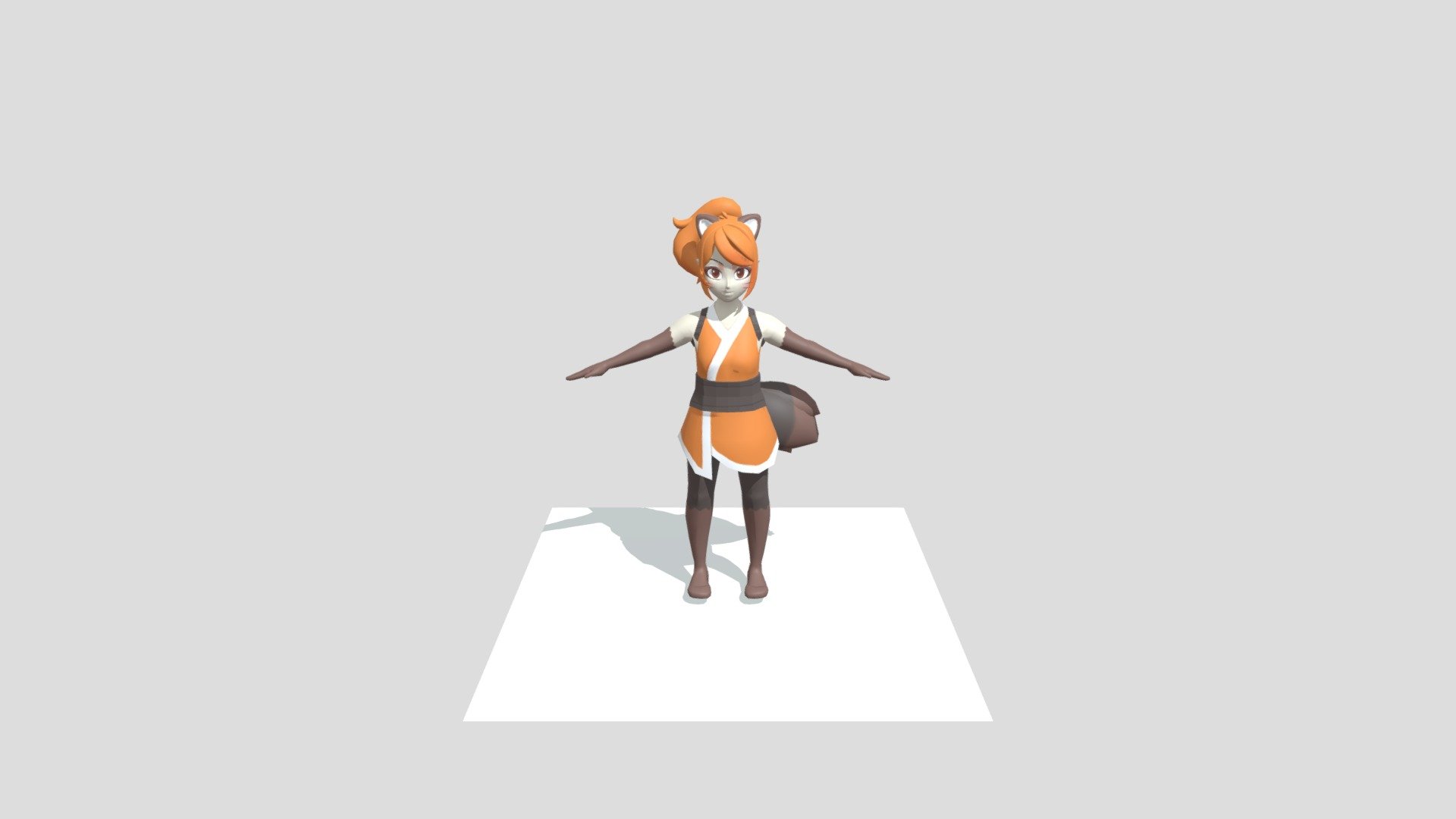 Tanuki - 3D model by vikicoruja [0d3ac56] - Sketchfab