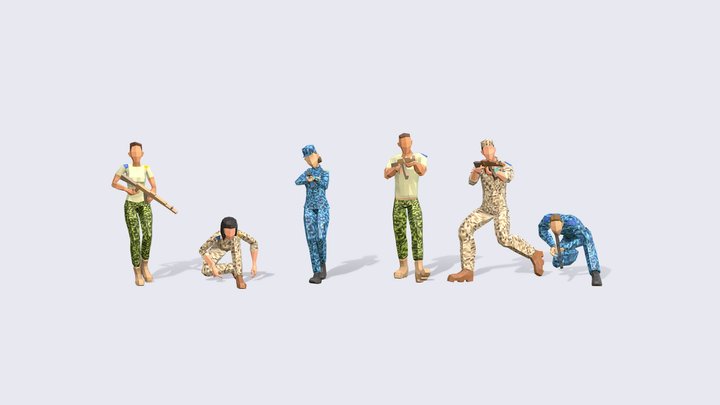 Squad 3D models - Sketchfab