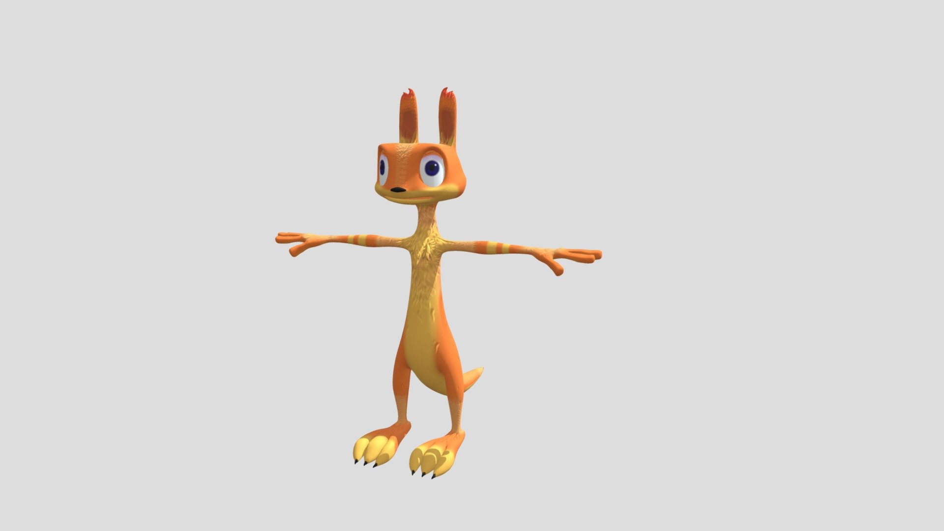 Daxter full colored!! - Download Free 3D model by Alex Jiménez ...
