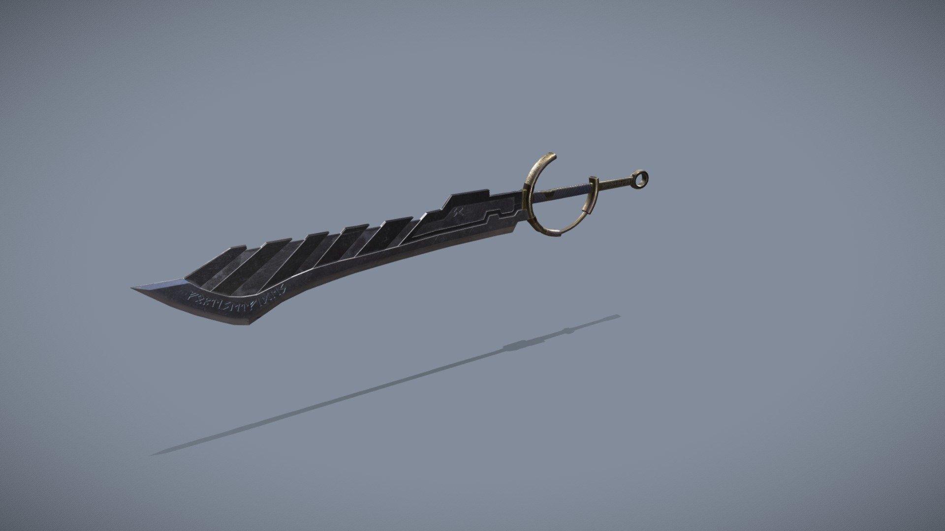 Hero's Sword - 3D model by KenshowCreations [0d3d1e2] - Sketchfab